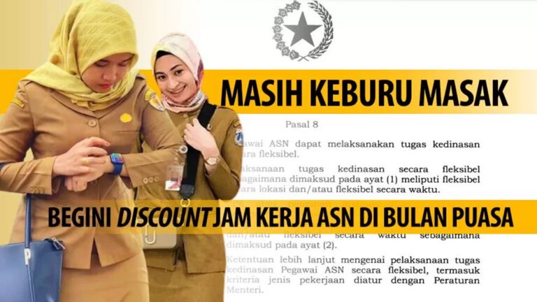 Aturan Jam Kerja ASN Selama Ramadhan 2026 Resmi Ditetapkan, Ini Jadwal ...